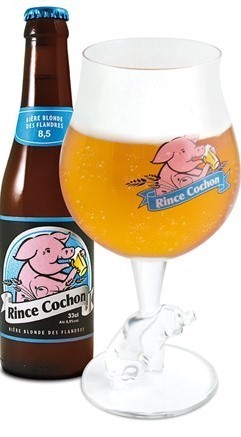 Rince Cochon, bière Blonde, Vente de bières belges, françaises